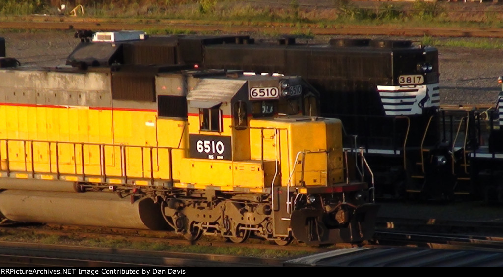 NS SD60 6510 and SD38 3817